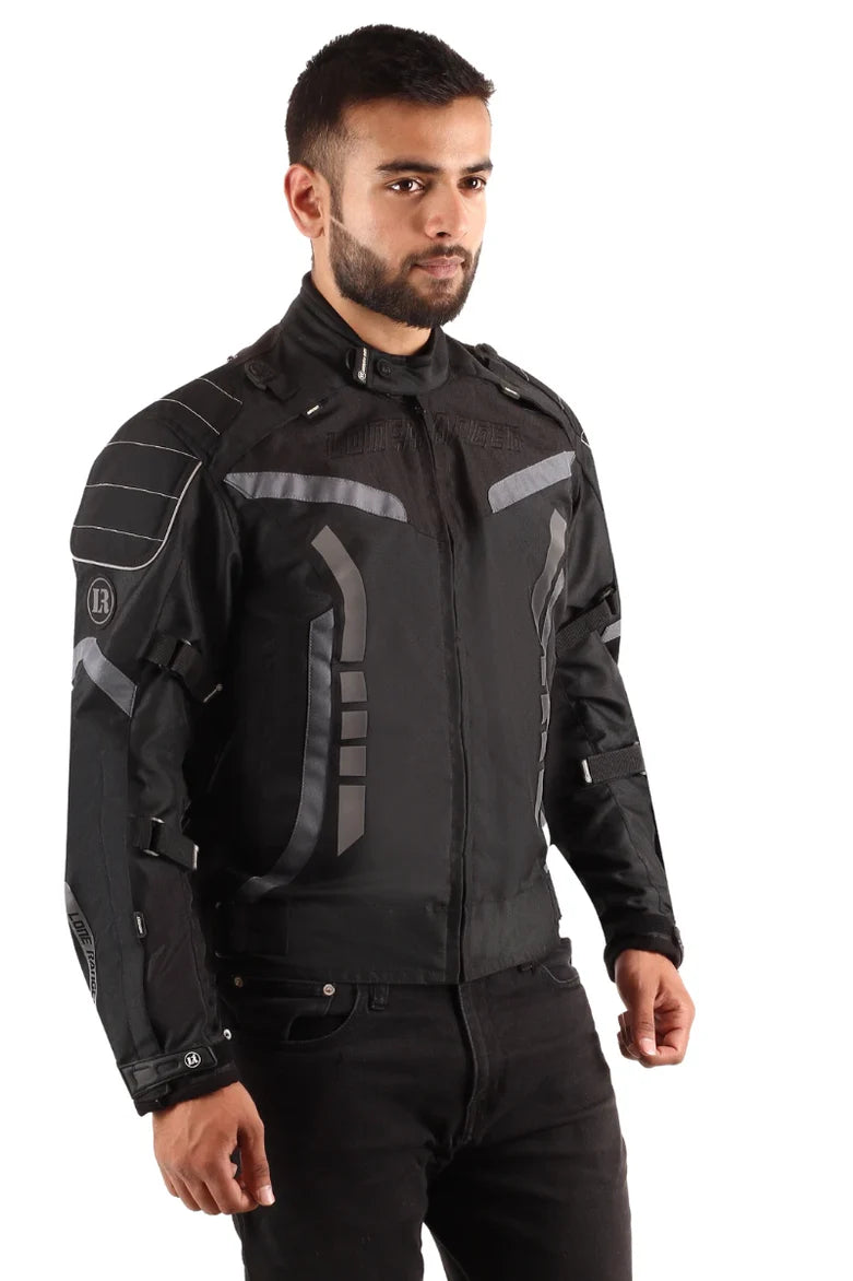 Adonis Bike Riding Jacket (Black) – Moto Marvels