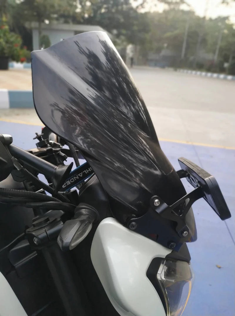 OEM Number plate extension kit for Dominar 400 Windshield – Moto Marvels