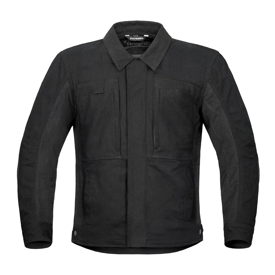 WAYNE – URBAN RIDING JACKET (BLACK ) – Moto Marvels