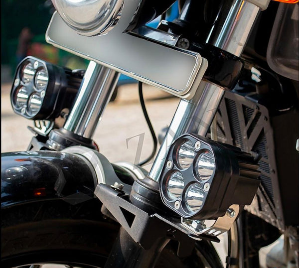 FOG LIGHT MOUNT MS FOR GT / INTERCEPTOR 650 – Moto Marvels