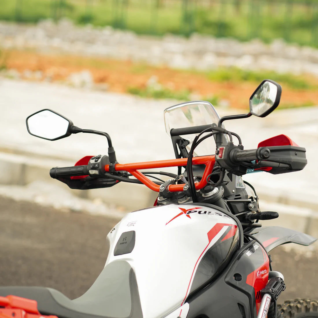 HANDLE BAR RED FOR XPULSE 210 – Moto Marvels