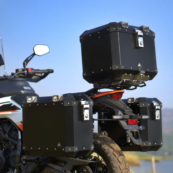 Aluminium Panniers- 72L for 2025 KTM 390 Adventure R/X/S | Auto Engina ...